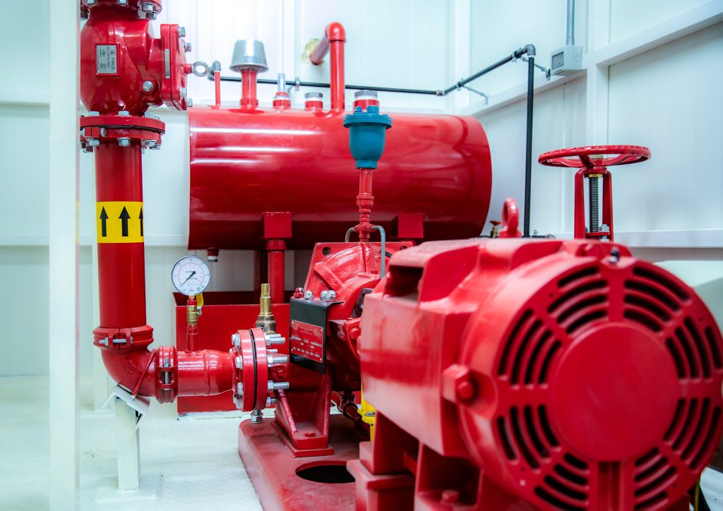 Fire Pump House - Stairs Drilling Supply and Services